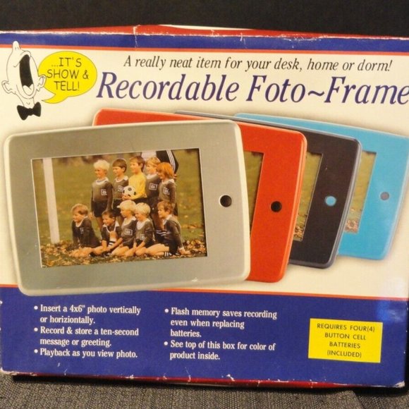 Other | Recordable 4x6 Fotoframe 4 Button Cell Batteriesflash Memory ...